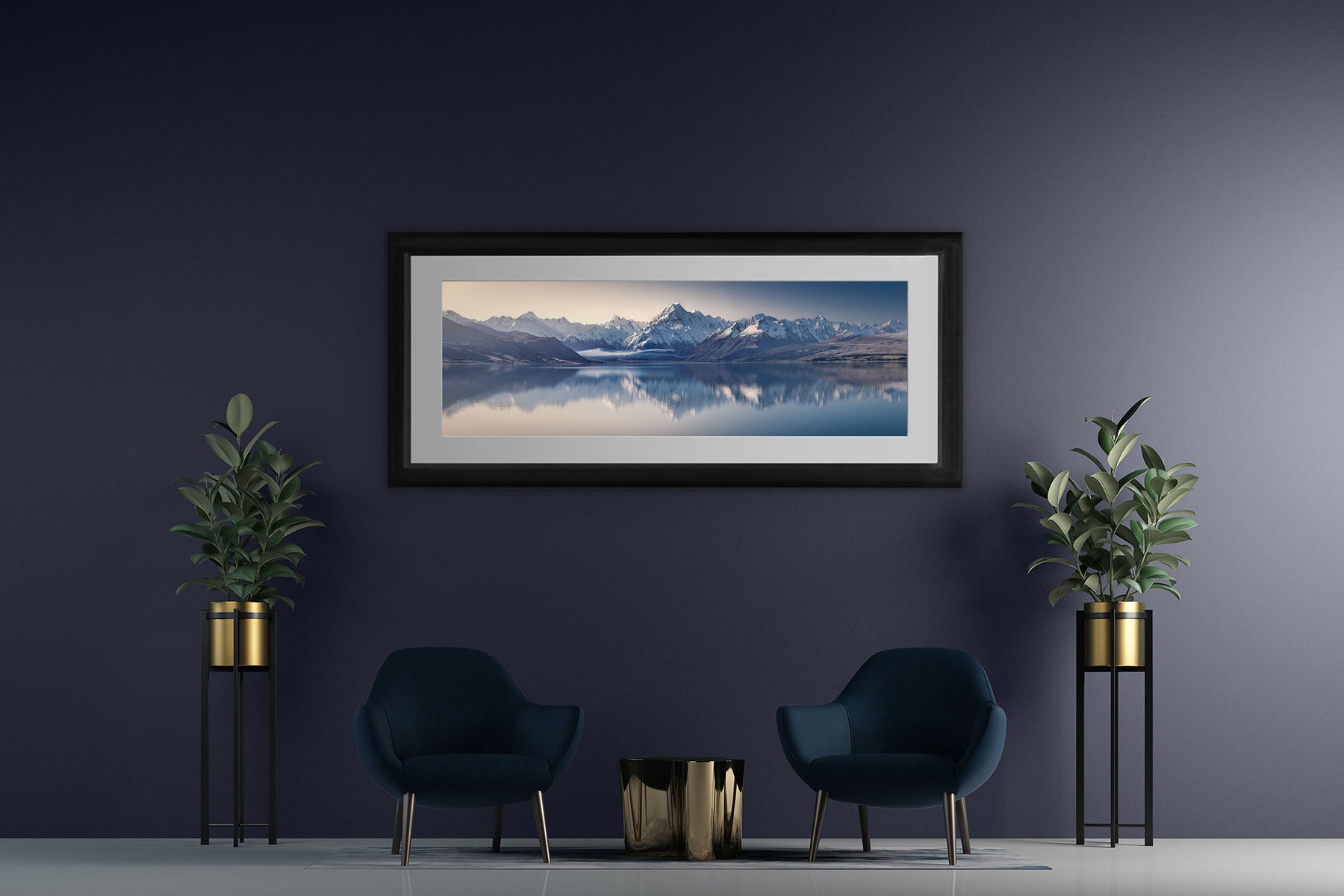 Aoraki Mount Cook - Perfect Sunset Panorama – Newzealandscapes